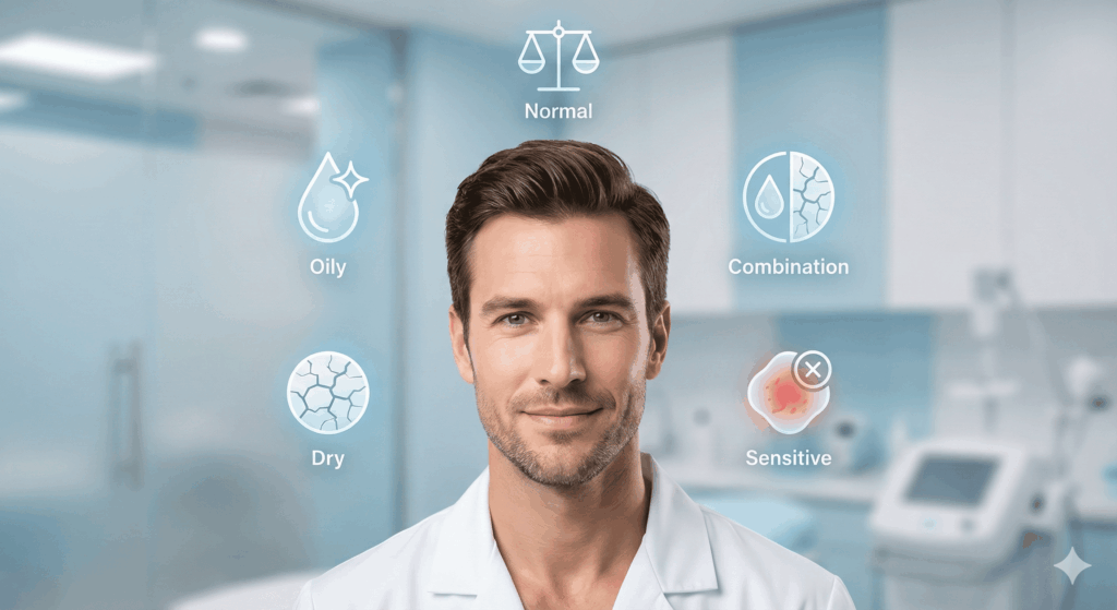 Men’s Skin Types Explained: How to Choose the Right Facial, Products ...